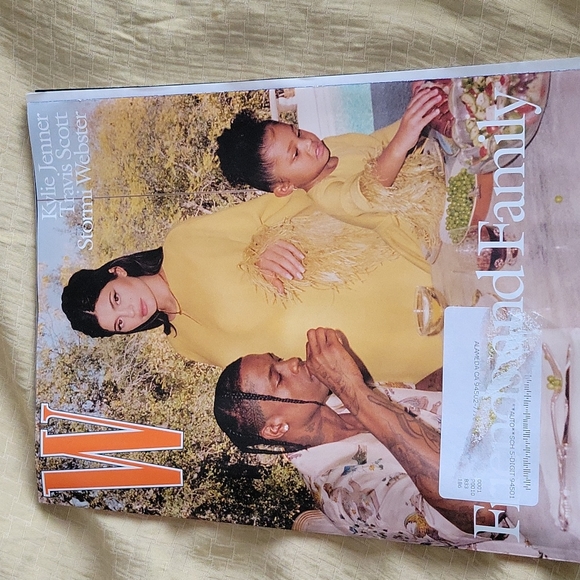 Kylie Cosmetics | Other | W Magazine With Kylie Jenner Travis Scott ...